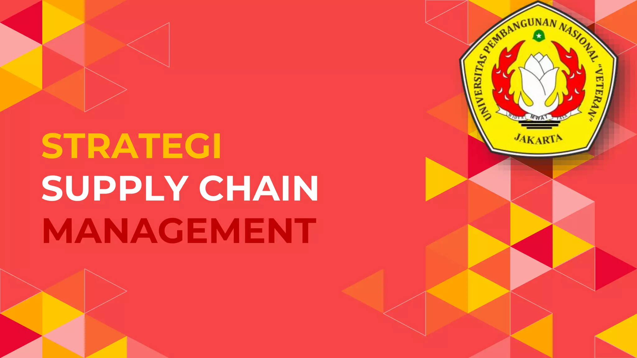 3. strategi manajemen rantai pasokan | PPTX