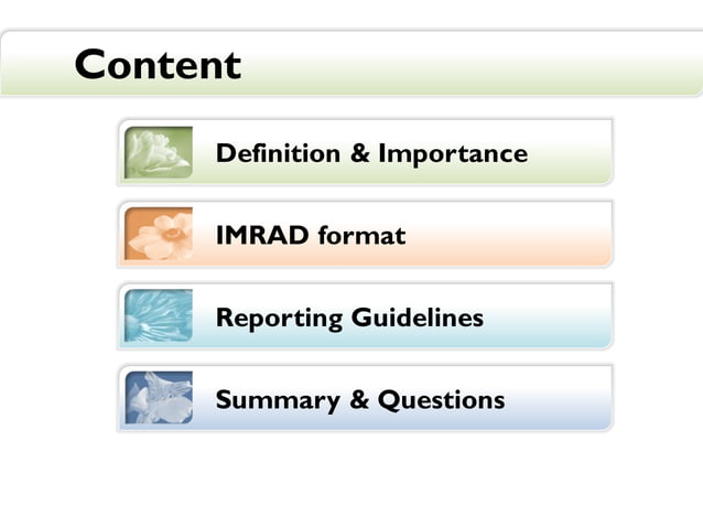 Scientific Writing Series: IMRaD | PDF