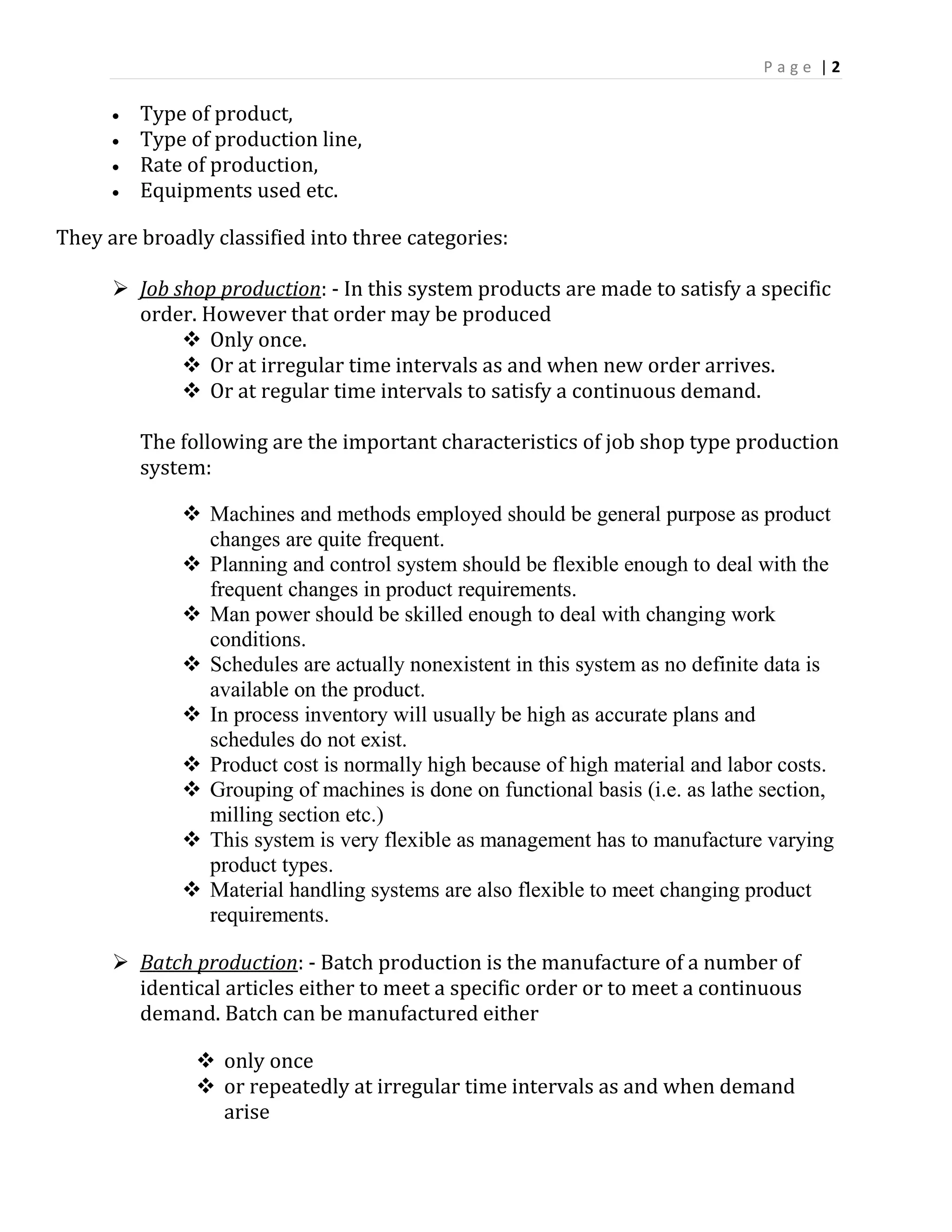production & material management | PDF