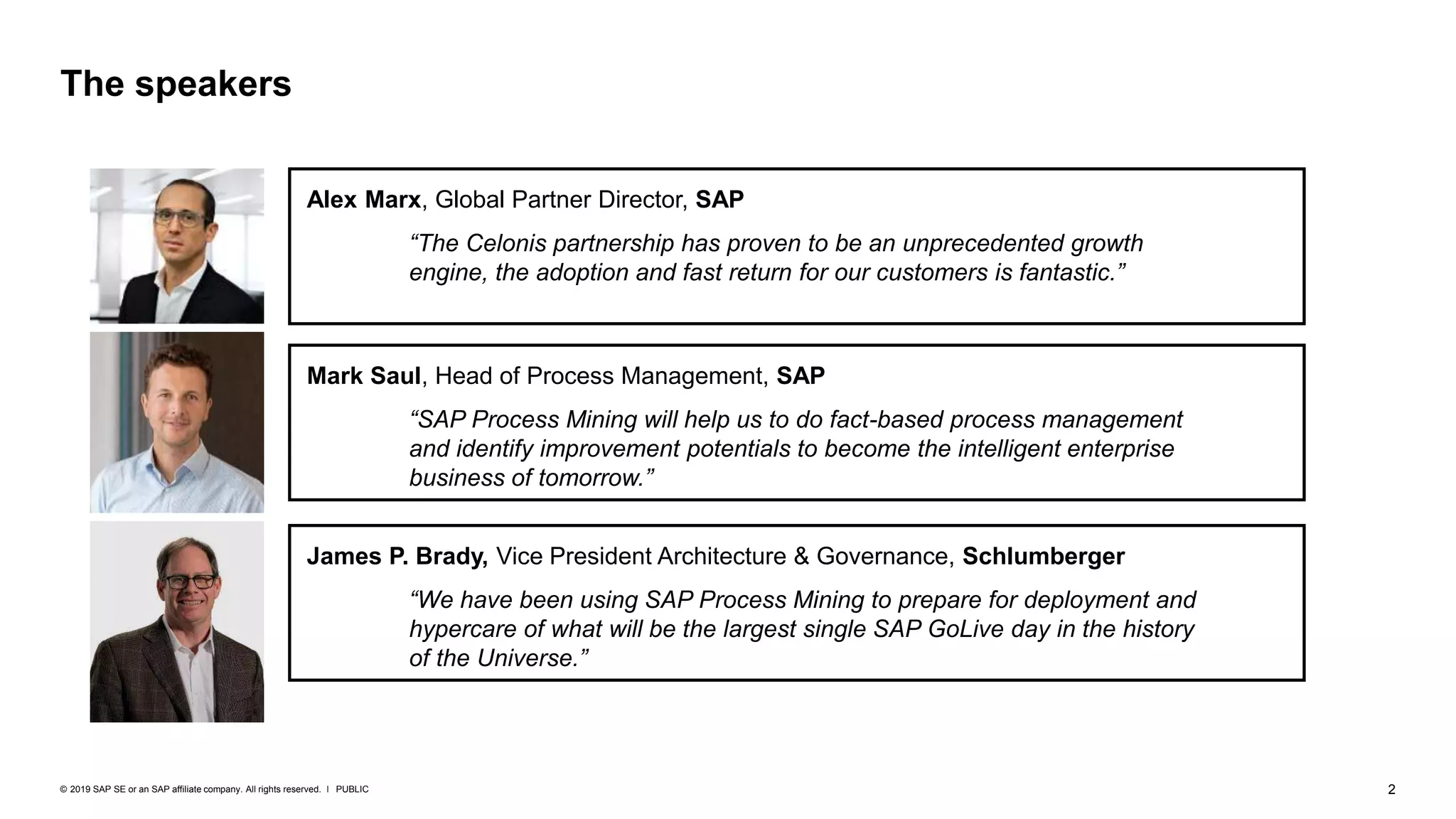 SAP Process Mining in Action: Hear from Two Customers | PPTX