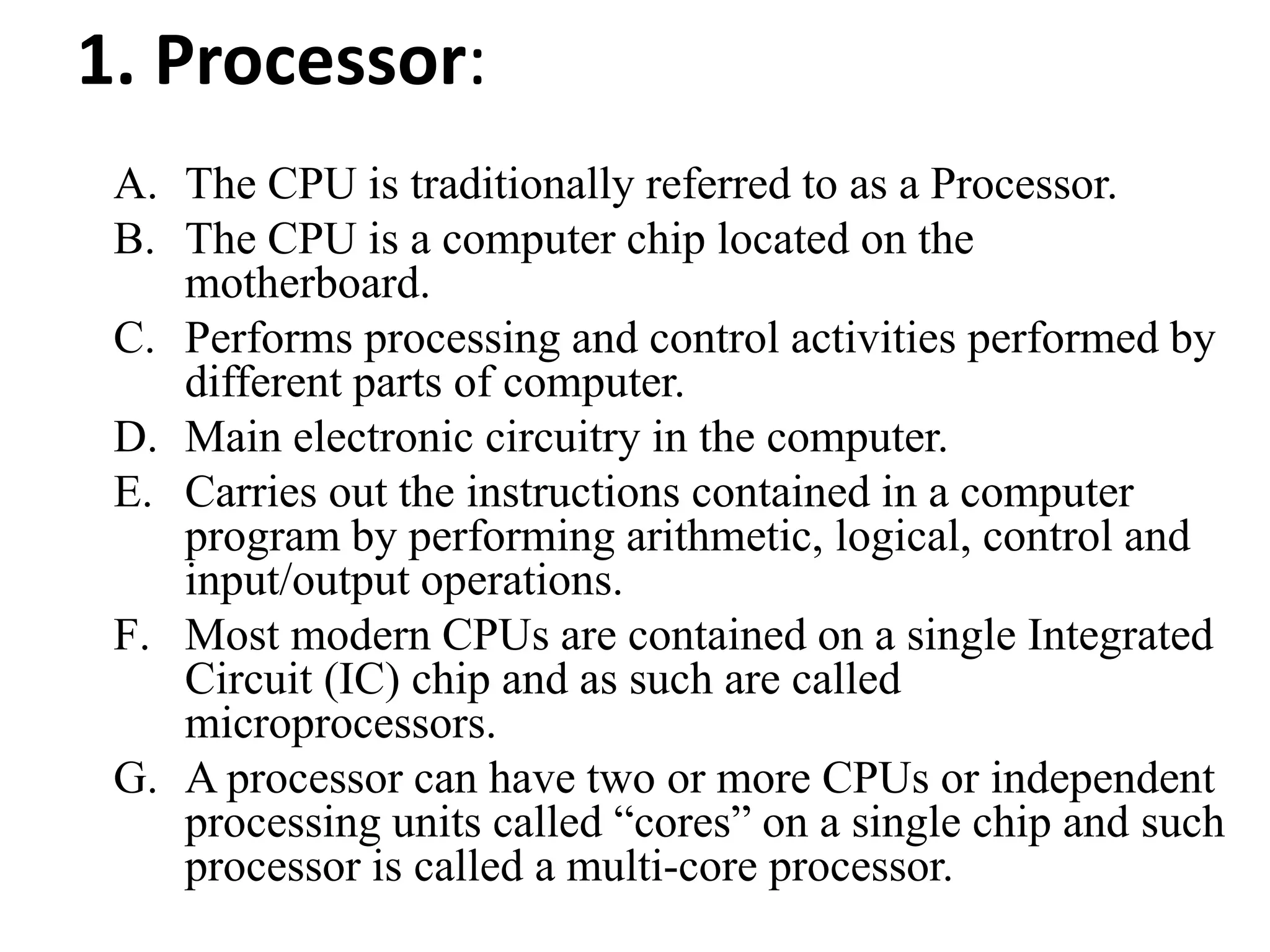 3. basic organization of a computer | PDF
