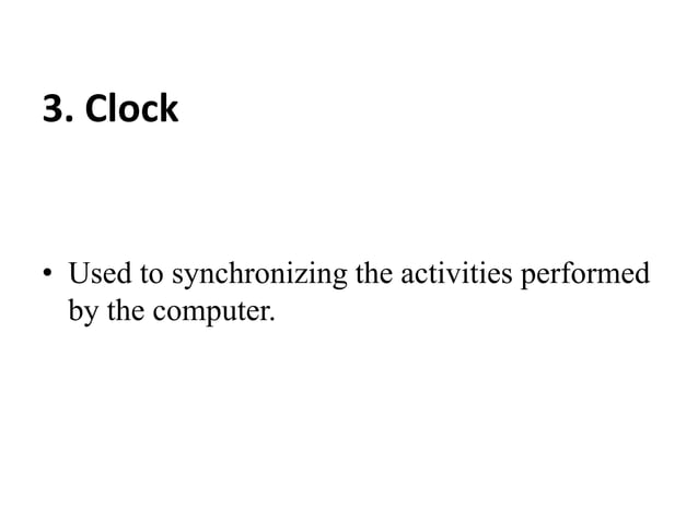 3. basic organization of a computer | PDF | Operating Systems ...