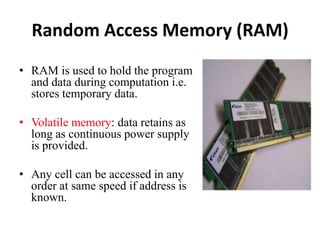 3. basic organization of a computer | PDF