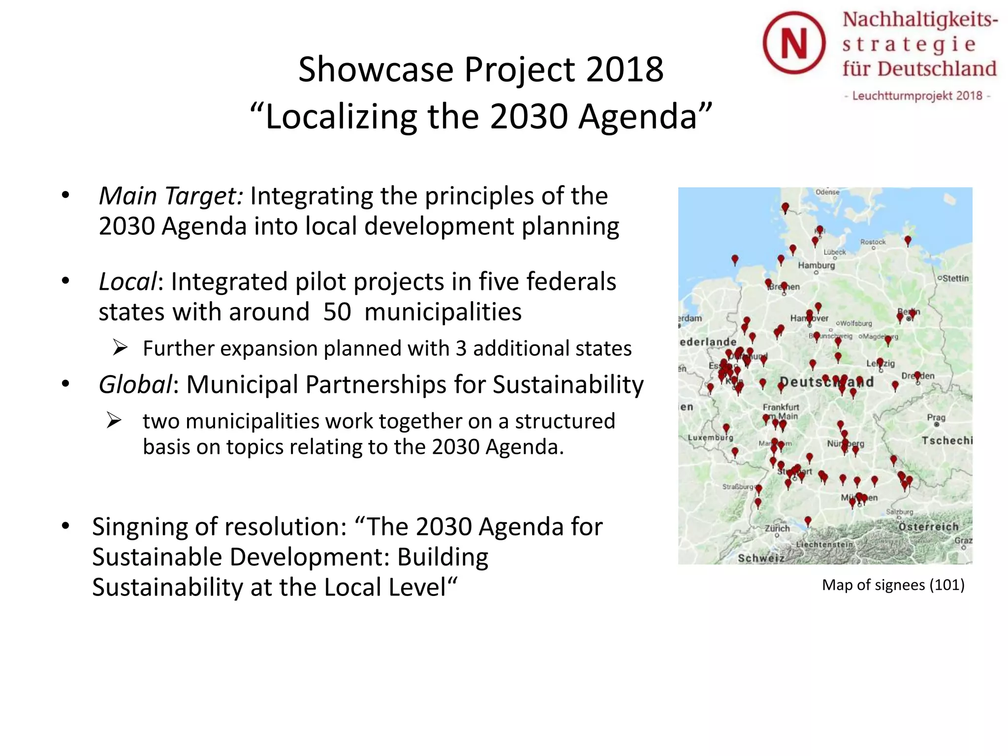 Caroline Kern- Localizing the Agenda 2030 in Germany | PDF