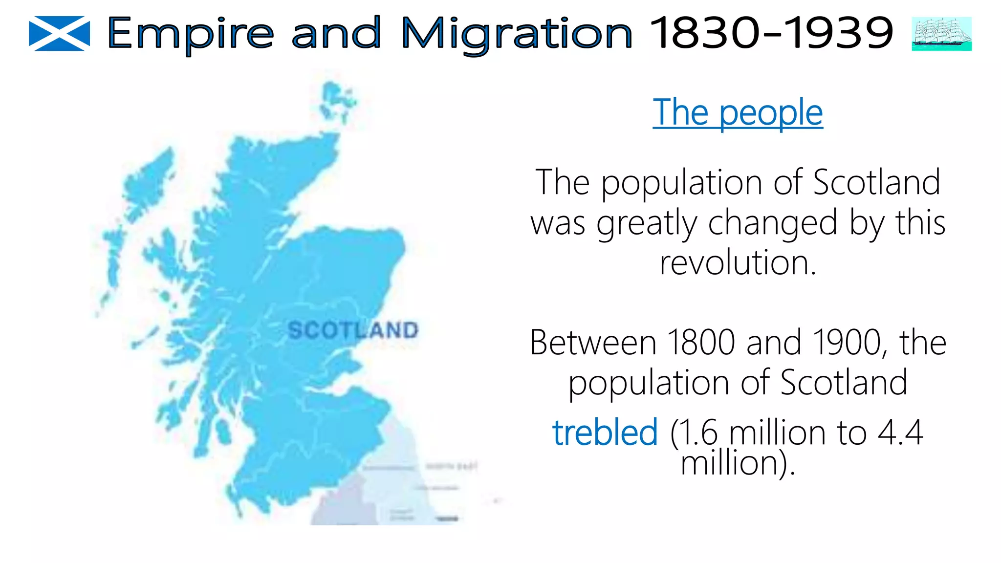 Migration and Empire - industrial revolution | PPT