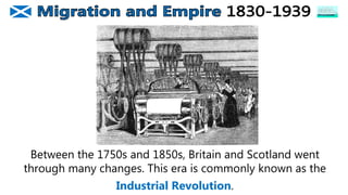 Migration and Empire - industrial revolution | PPT