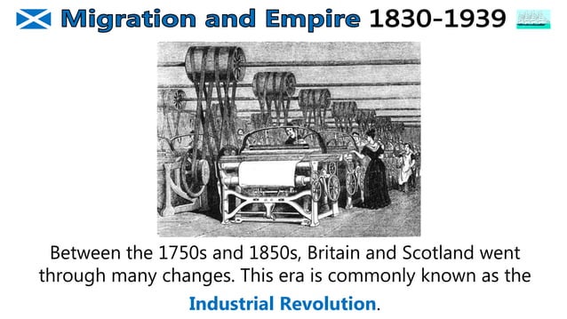 Migration and Empire - industrial revolution | PPT