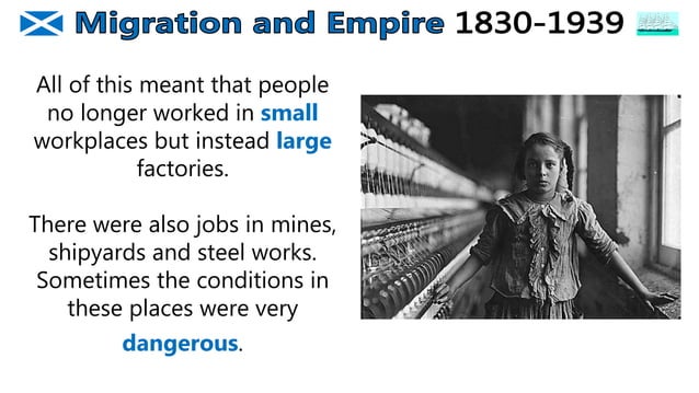 Migration and Empire - industrial revolution | PPT