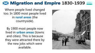 Migration and Empire - industrial revolution | PPT