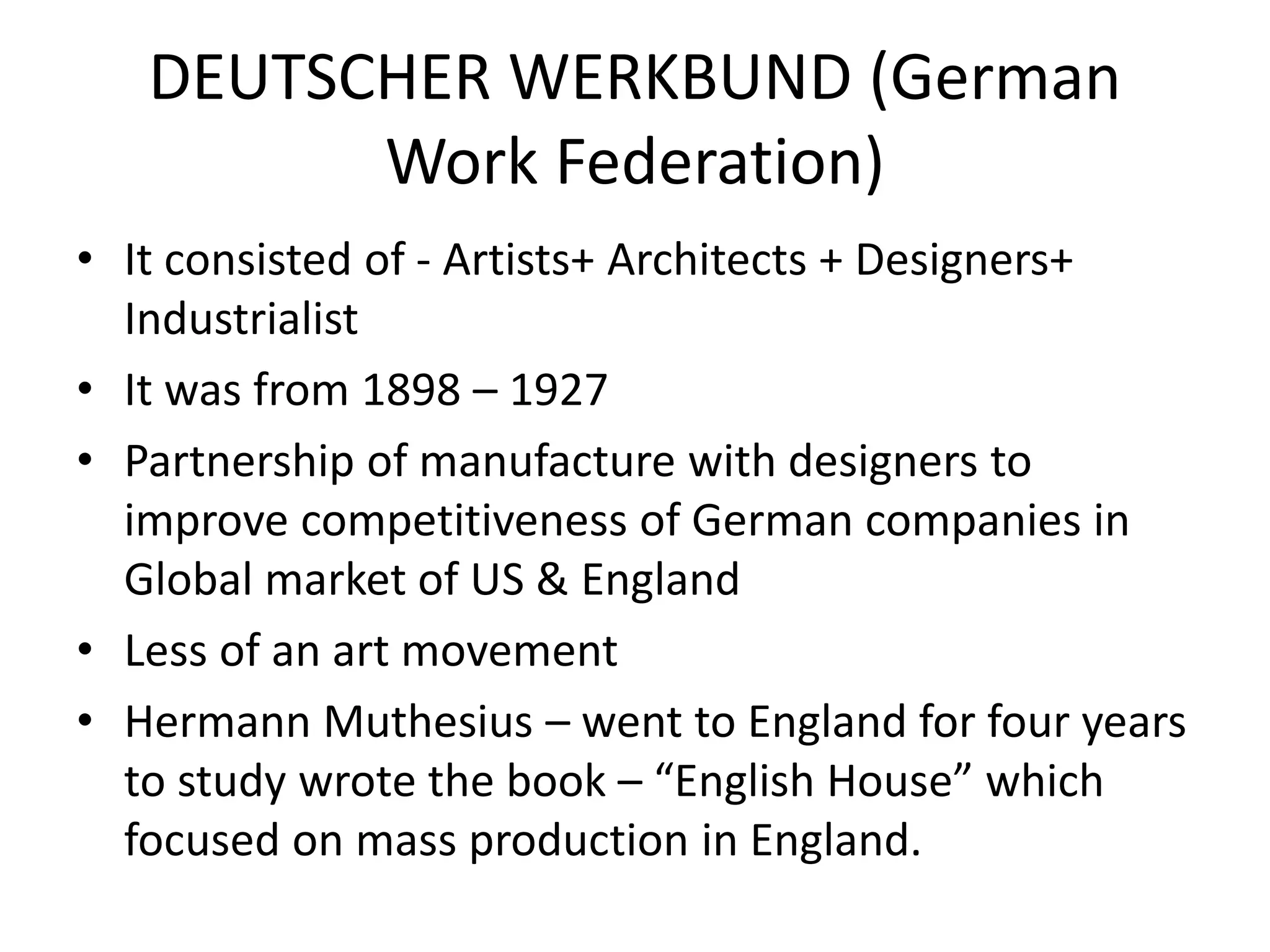 Peter behrens werkbund | PPTX