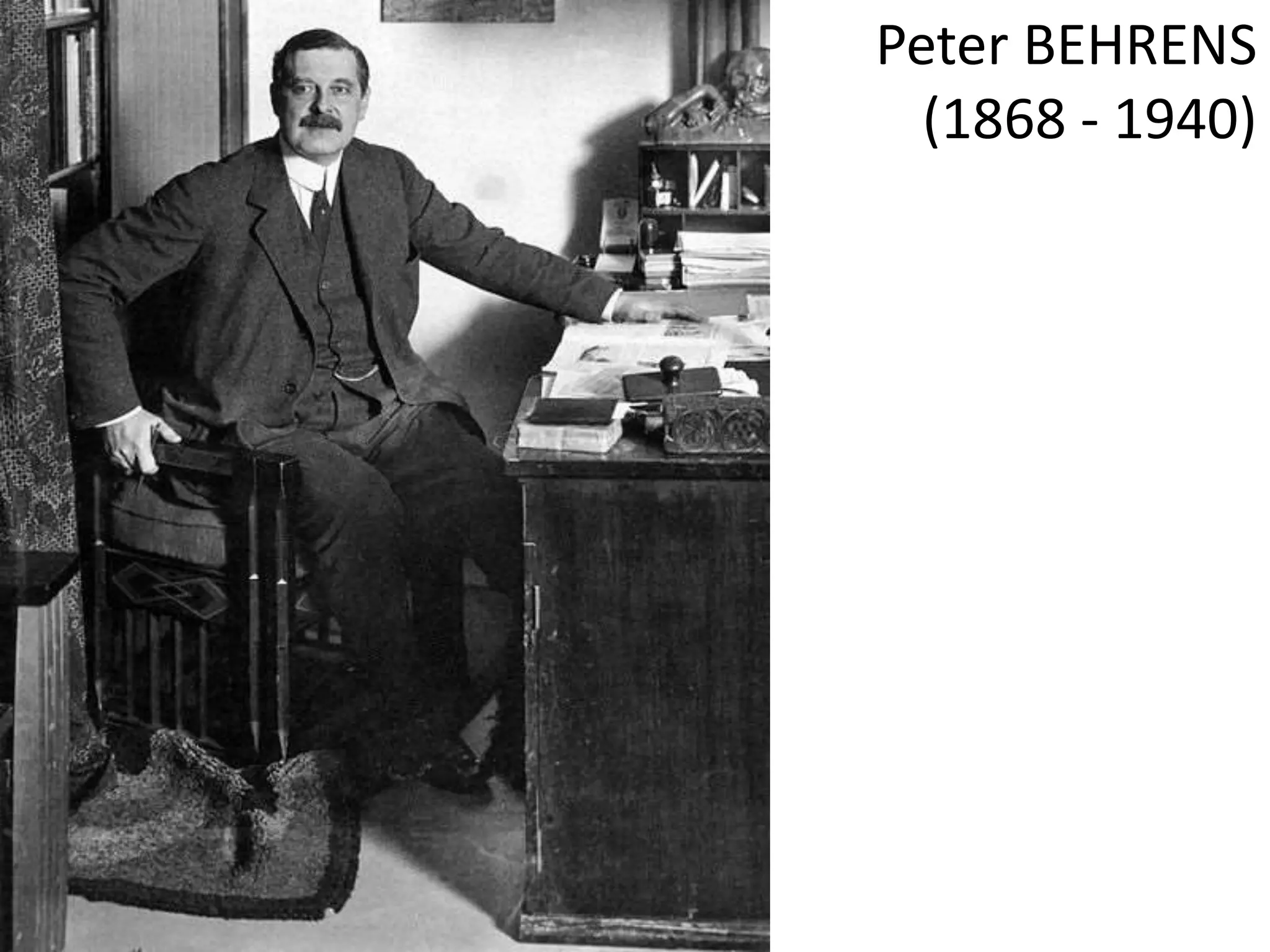 Peter behrens werkbund | PPTX