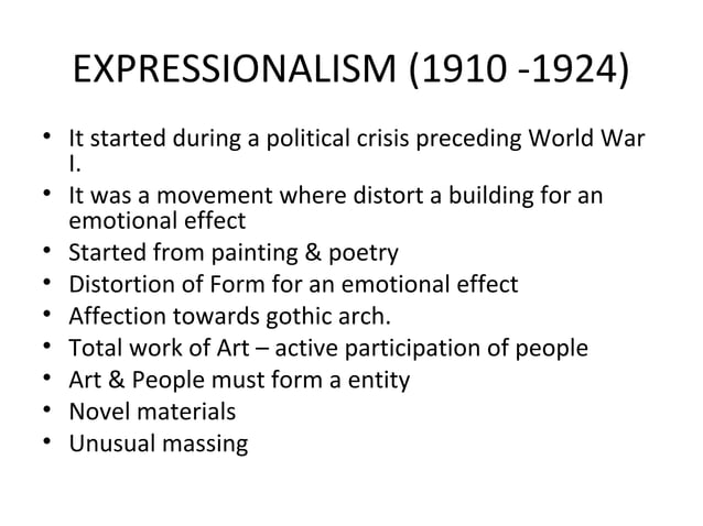 Expressionism | PPT