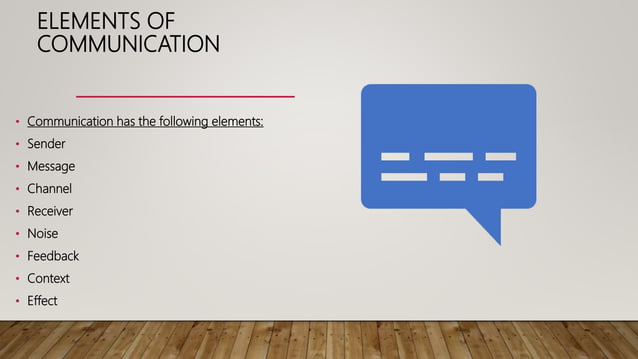 3. elements of communication | PPTX | Email | Internet