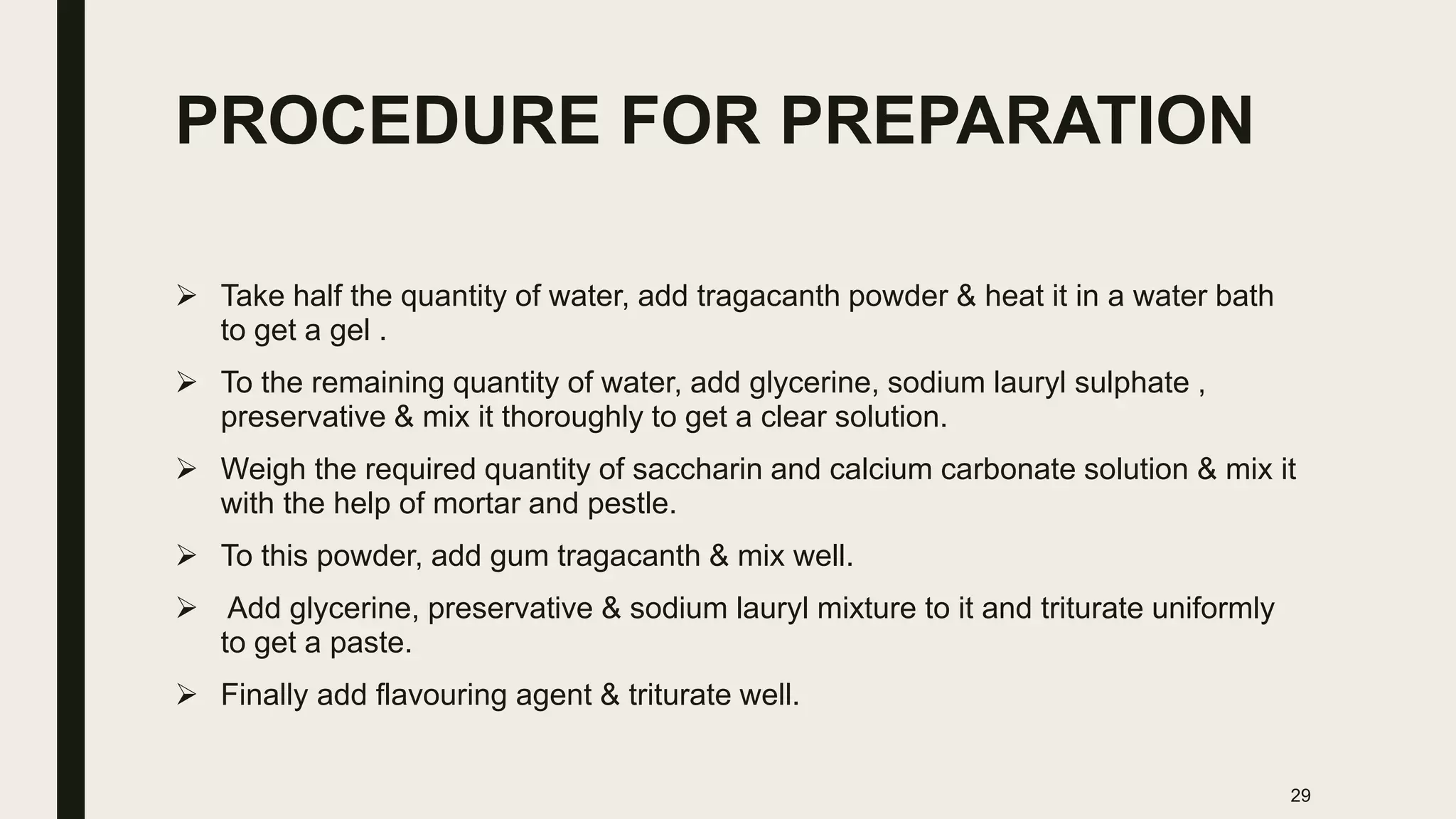 building blocks for different cosmetics | PPTX