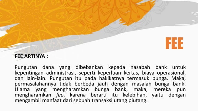 KB 3 Bunga Bank dan Fee | PPTX