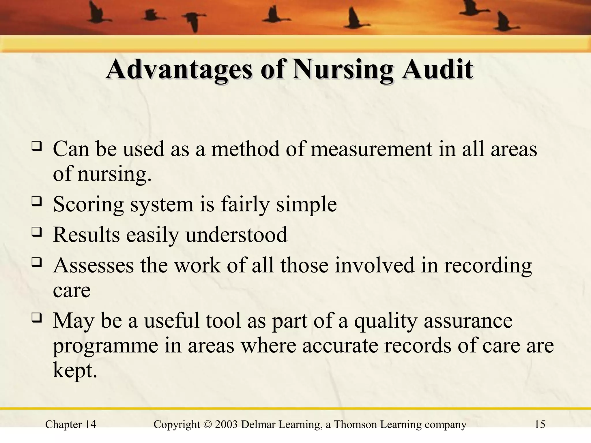 3. nursing audit | PPT