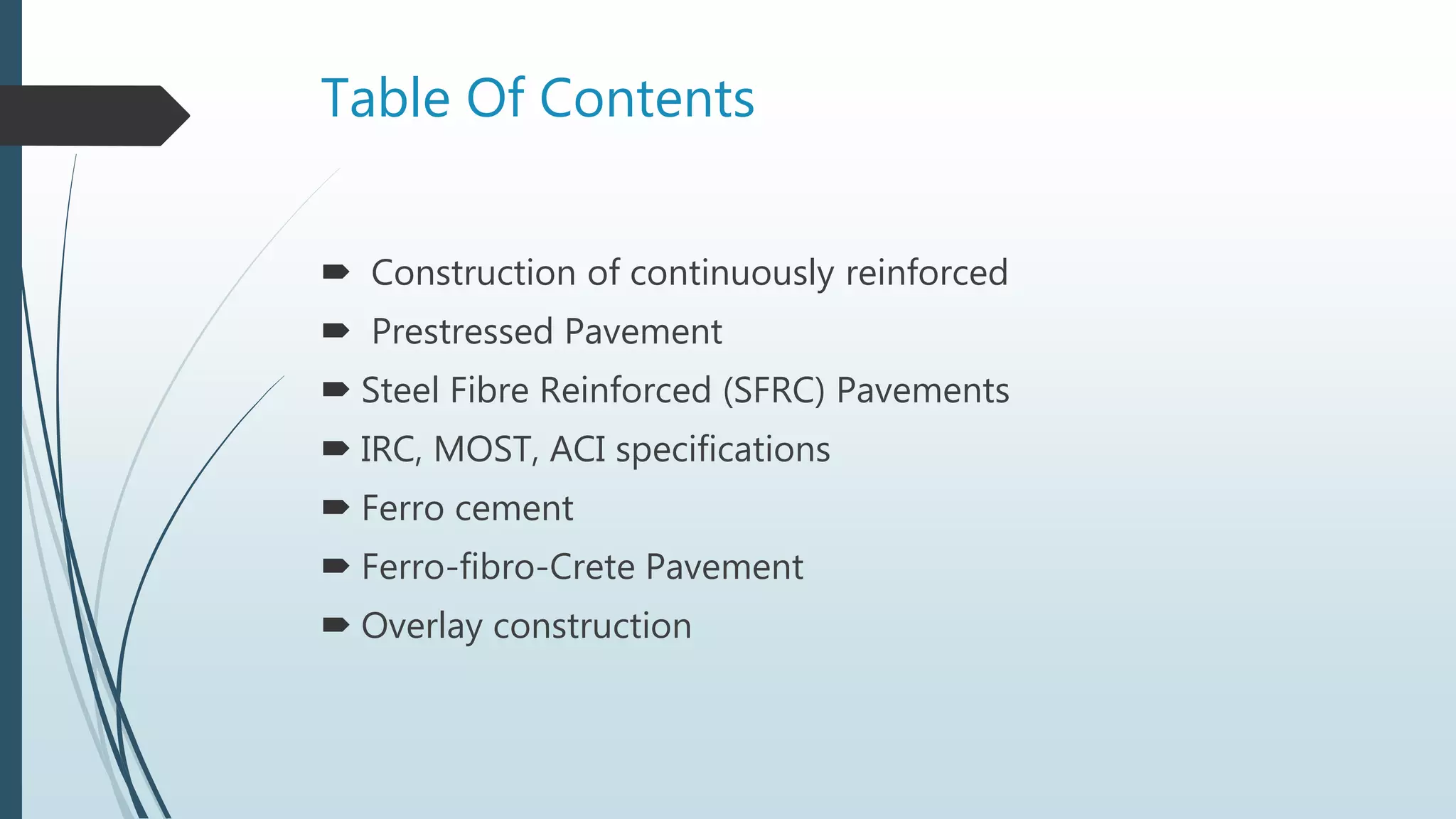 Types of pavement construction procedure | PPTX