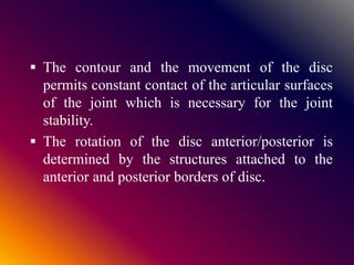 3.biomechanics of temporomandibular joint | PPTX