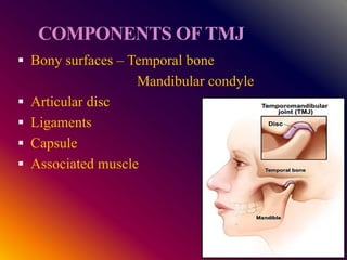 3.biomechanics of temporomandibular joint | PPTX