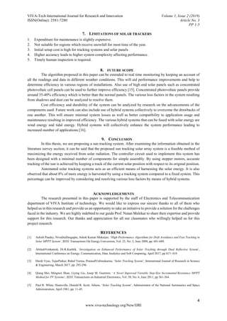 Automated Solar Tracking System for Efficient Energy Utilization | PDF