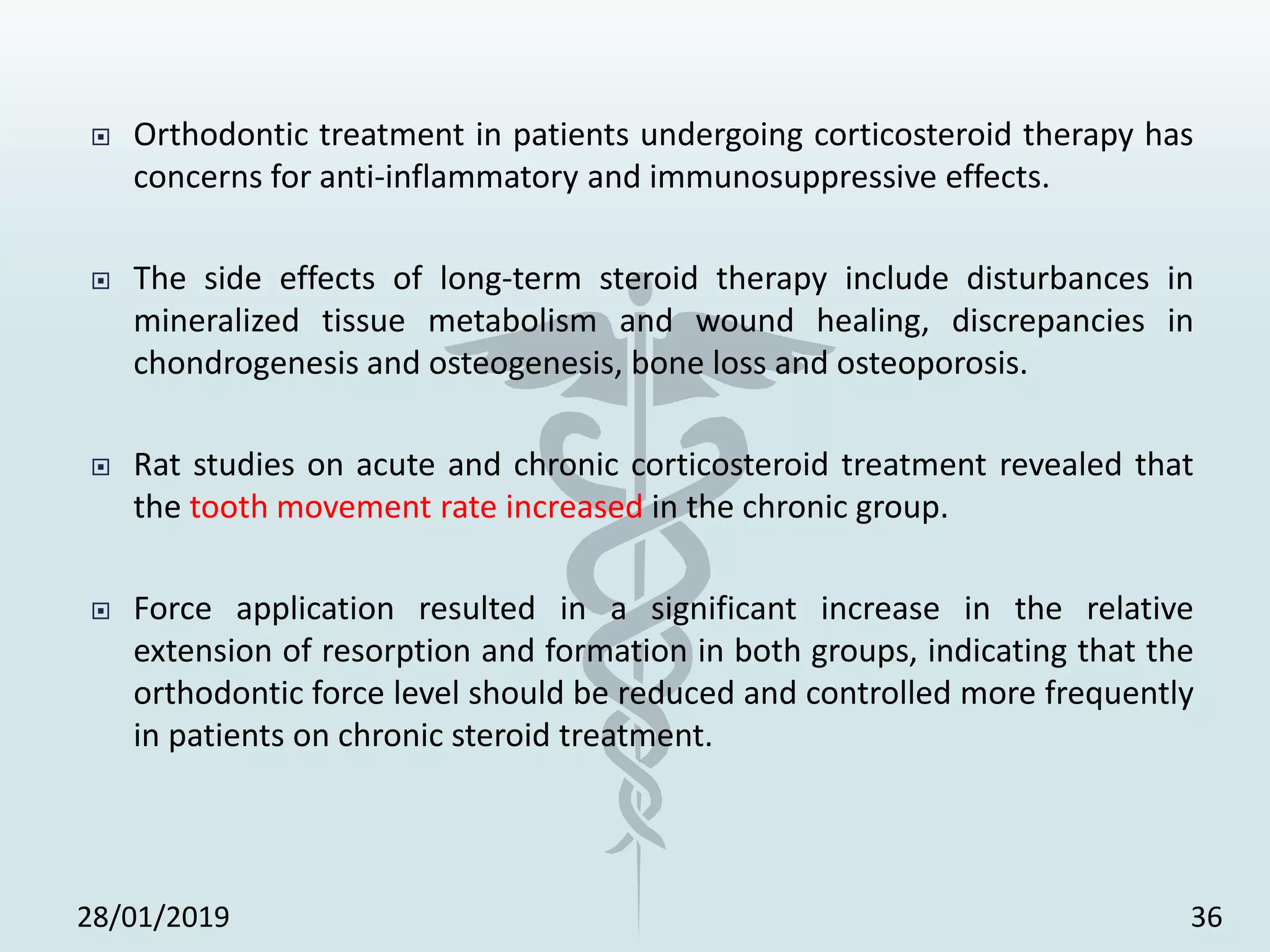 Drugs in orthodontics | PPTX