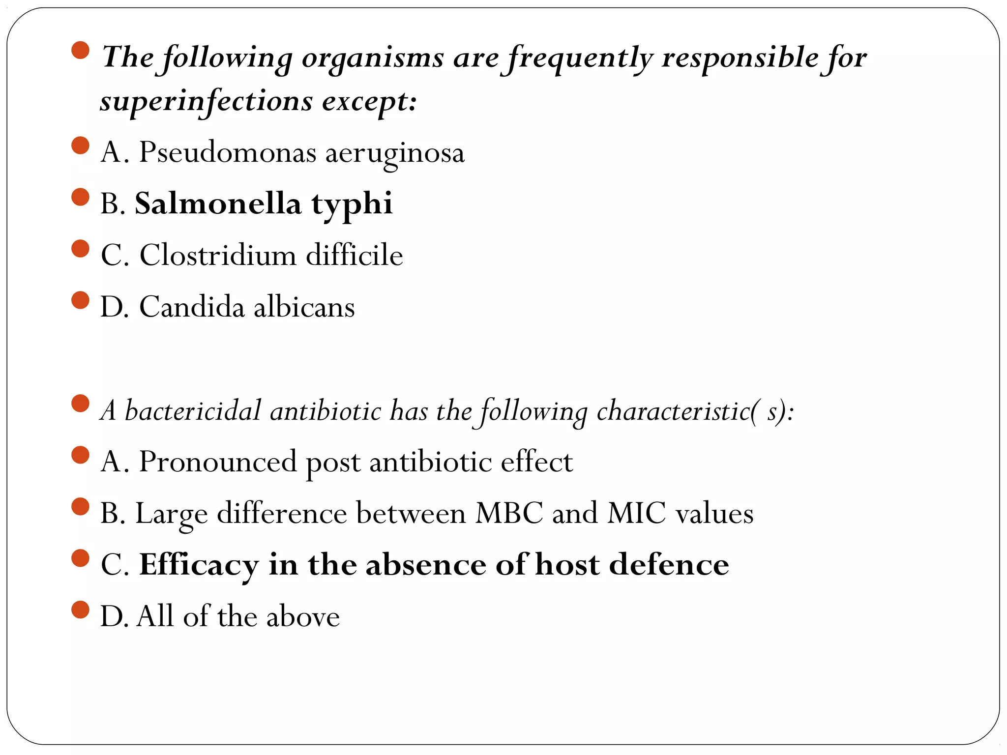 3. prophylactic use of Anti-microbial agents | PPT