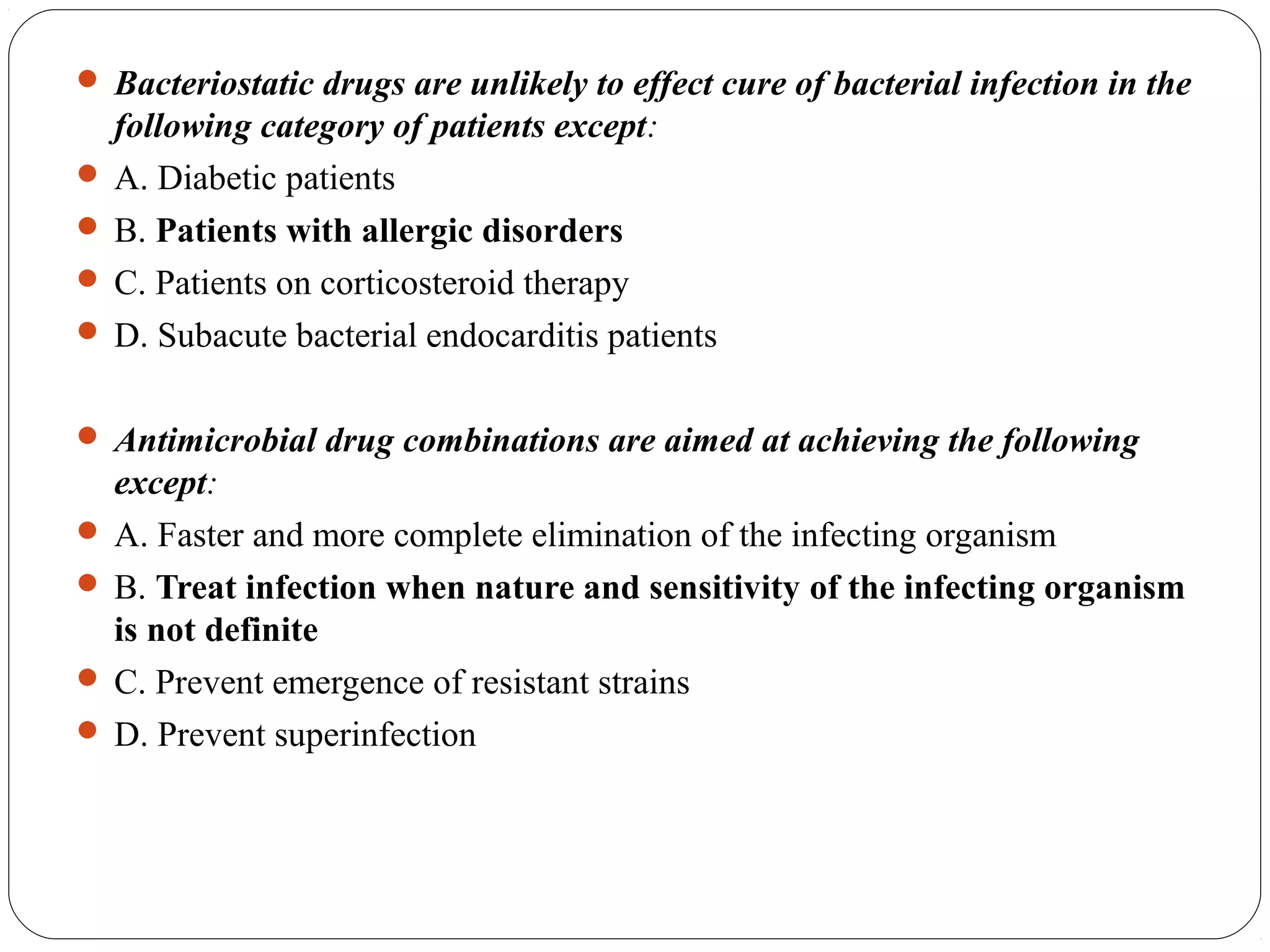 3. prophylactic use of Anti-microbial agents | PPT