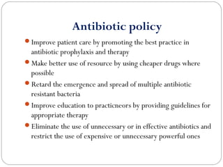 3. prophylactic use of Anti-microbial agents | PPT