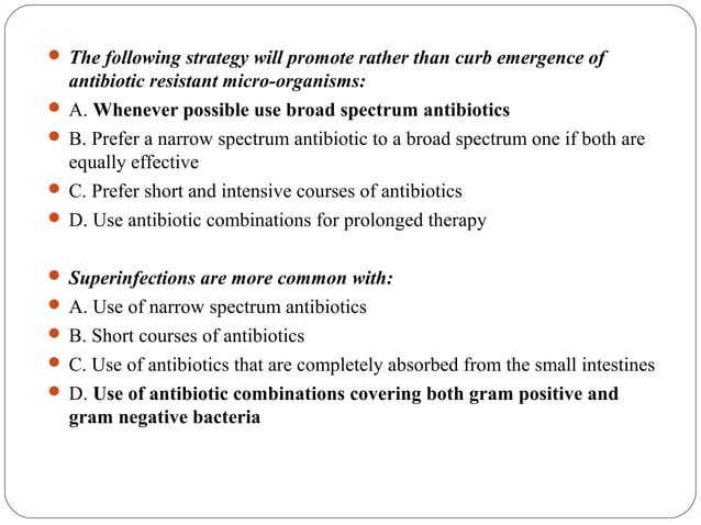 3. prophylactic use of Anti-microbial agents | PPT
