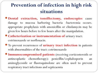 3. prophylactic use of Anti-microbial agents | PPT