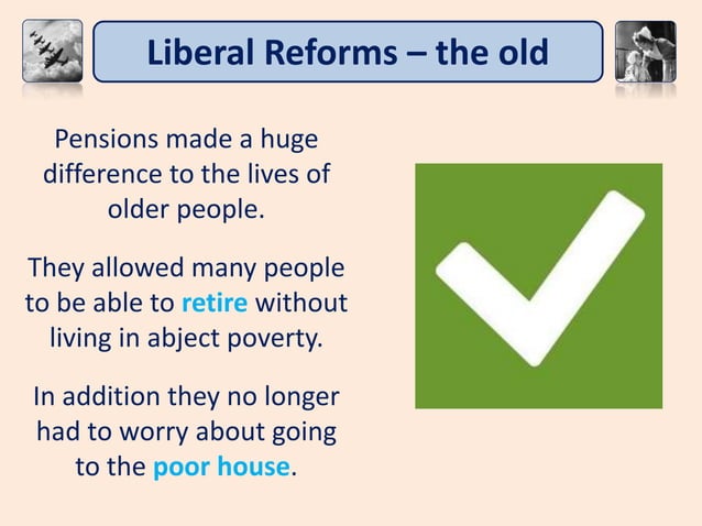 Making of Modern Britain 1880-1951 - liberal reforms (the old) | PPT
