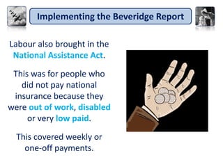 Making of Modern Britain 1880-1951 - progress on implementing Beveridge ...