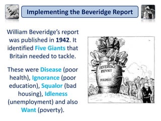 Making of Modern Britain 1880-1951 - progress on implementing Beveridge ...