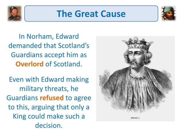 Scottish Wars of Independence - the great cause | PPTX