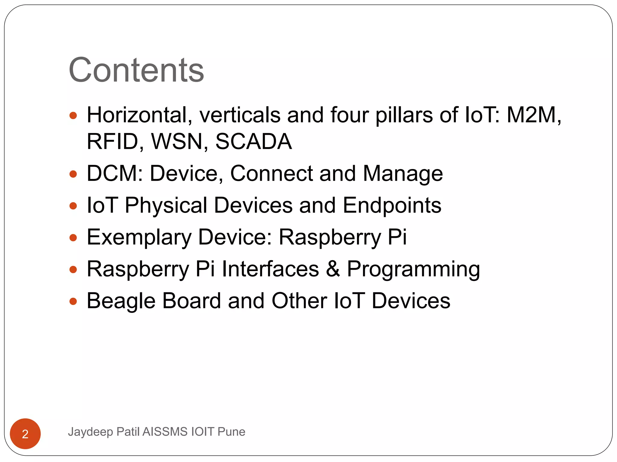 3.pillars of embedded io t and physical devices | PPTX