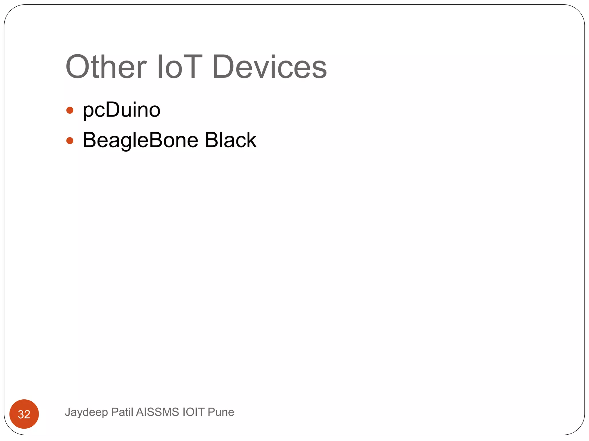 3.pillars of embedded io t and physical devices | PPTX