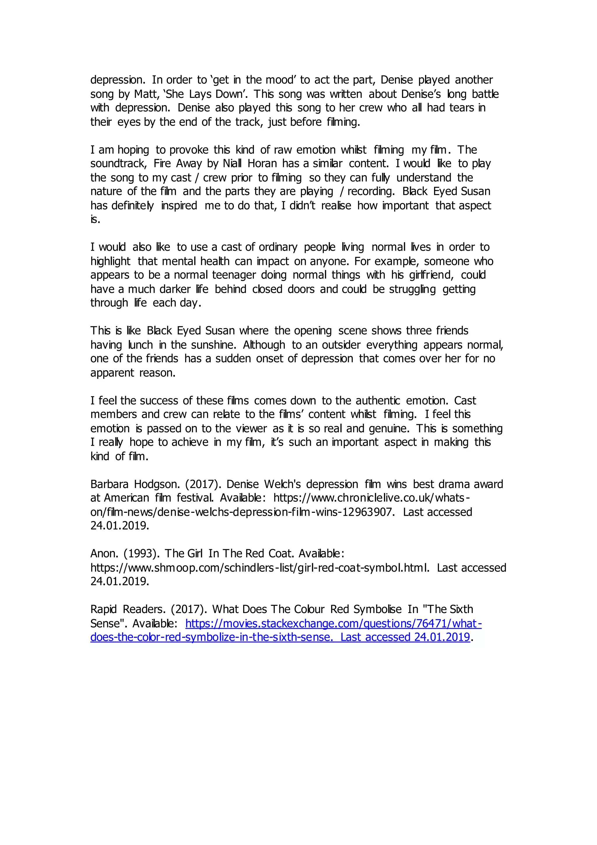 FMP - Inspiration | PDF