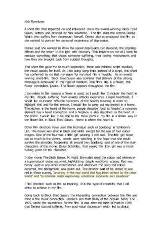 FMP - Inspiration | PDF