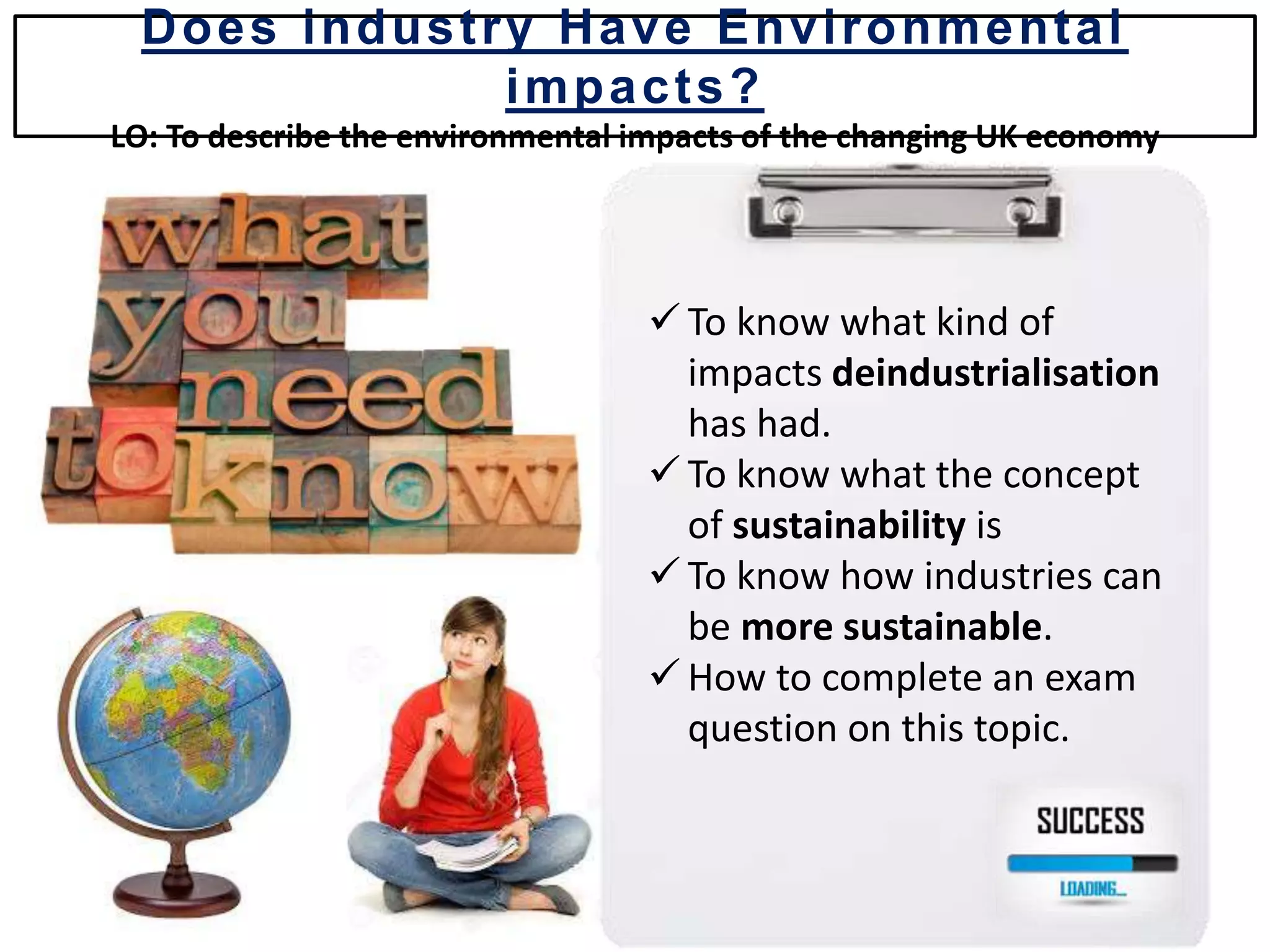3. Environmental impacts of industry | PPTX