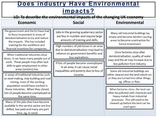 3. Environmental impacts of industry | PPTX