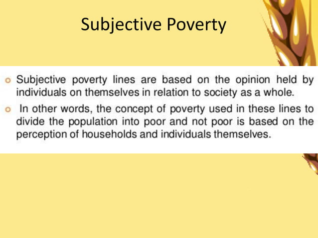 3. Poverty definition and descriptions | PDF