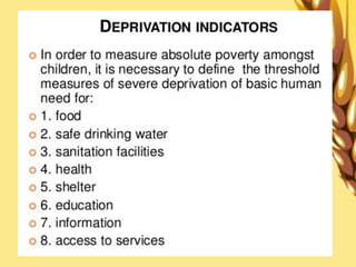 3. Poverty definition and descriptions | PDF