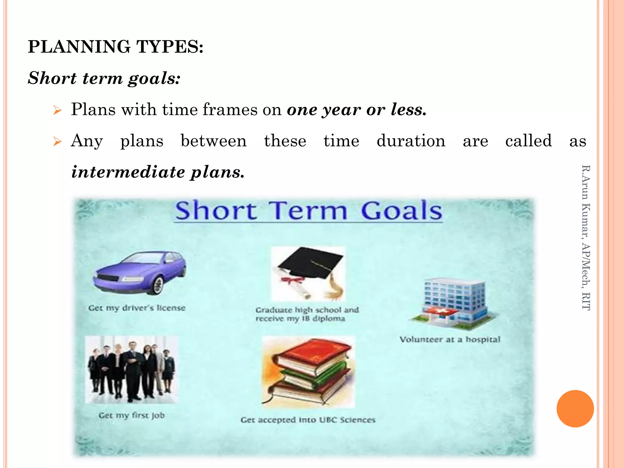 Types of planning | PDF