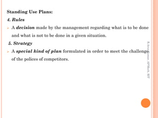 Types of planning | PDF