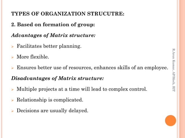 Organization chart and organization structure types | PDF | Business ...