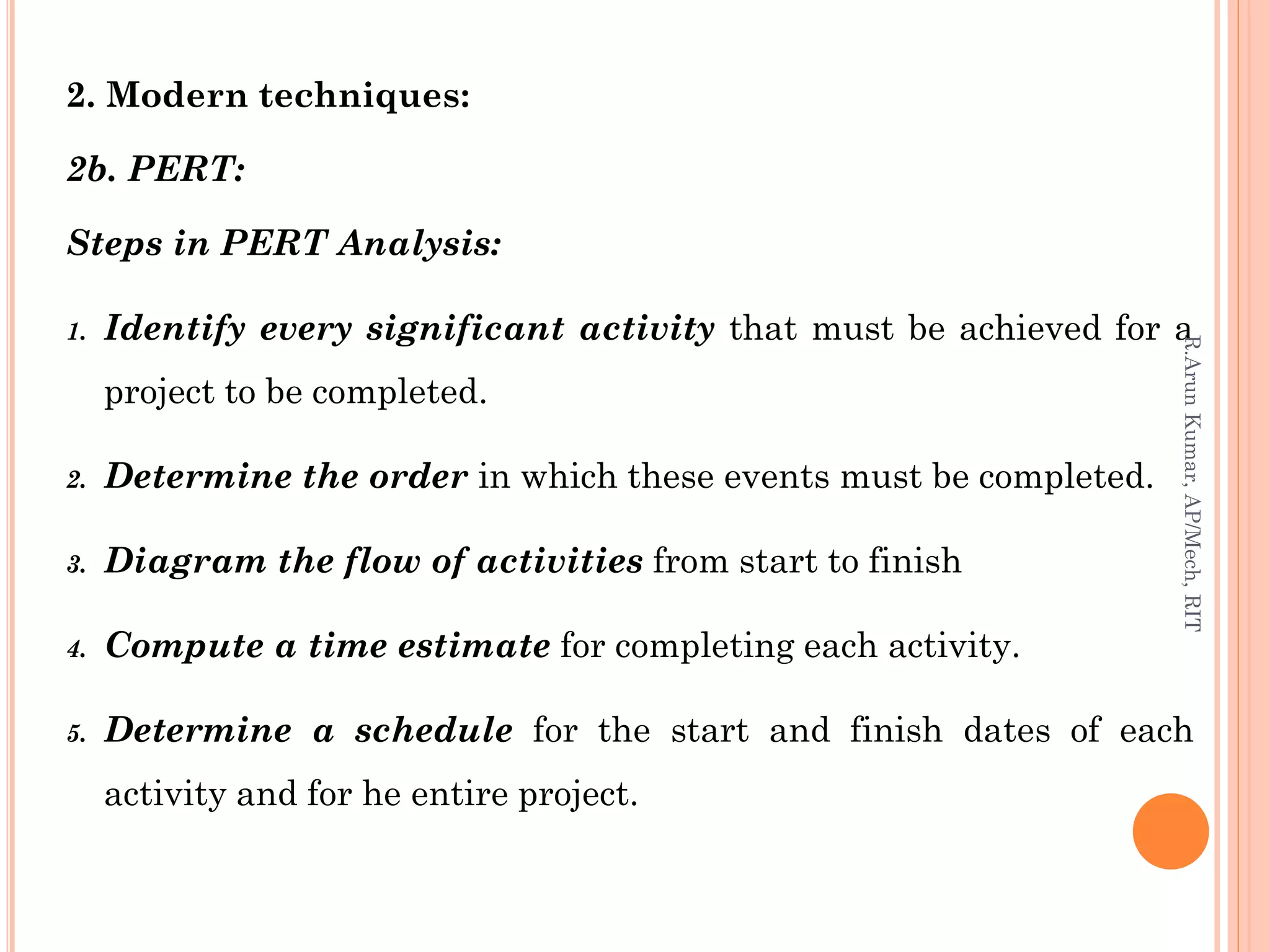 Non budgetary control techniques | PDF