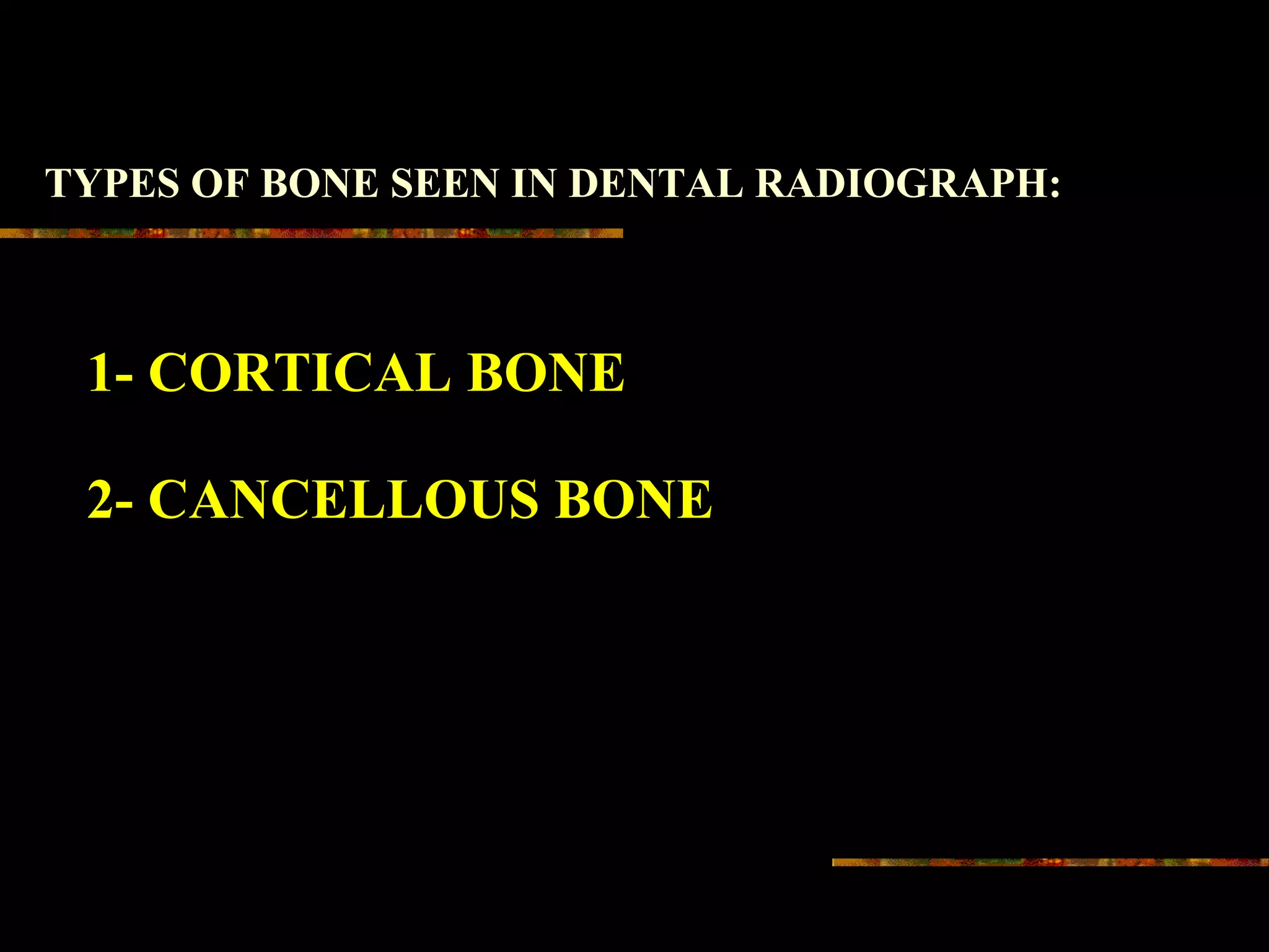 Intra Oral radiographic anatomical landmarks | PPT
