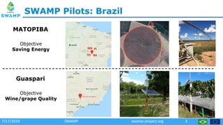 SWAMP: Smart Water Management Platform | PPT