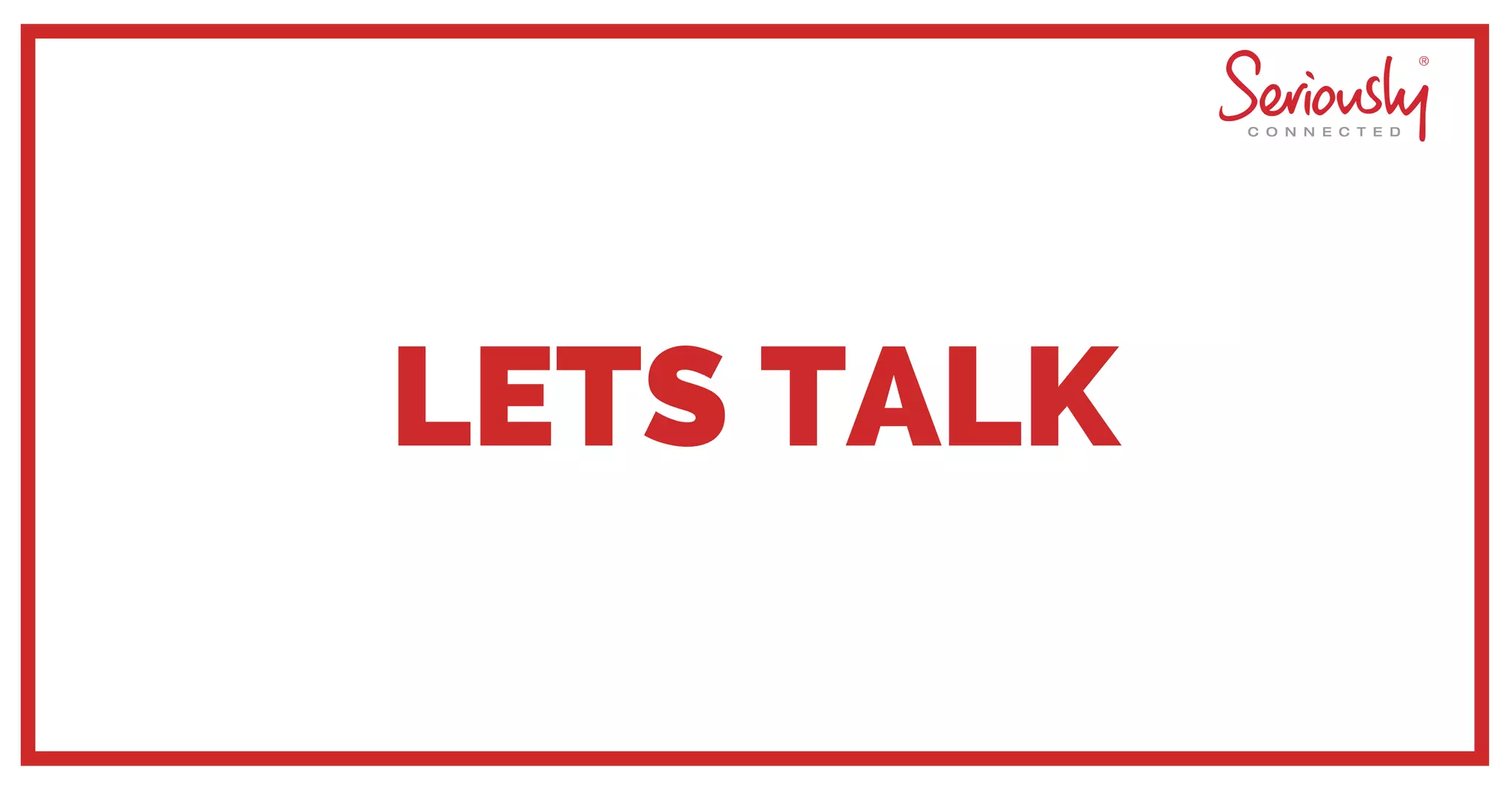 Lets Talk! | PPT