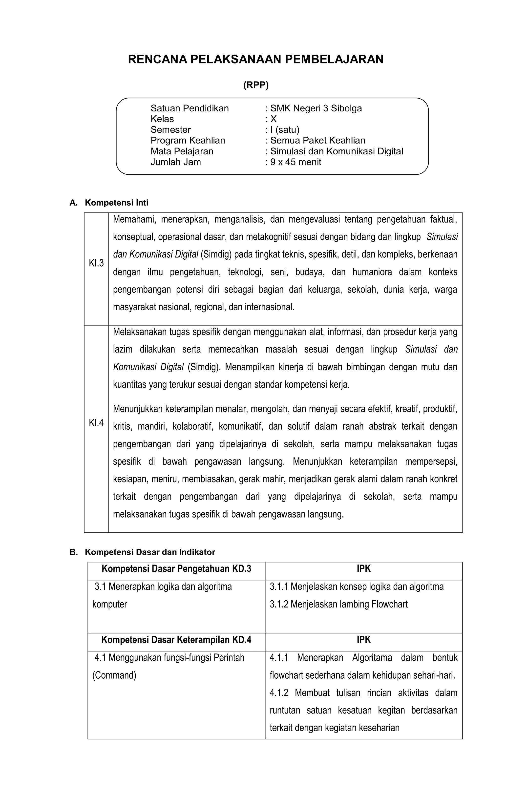 LOGIKA ALGORITMA | PDF